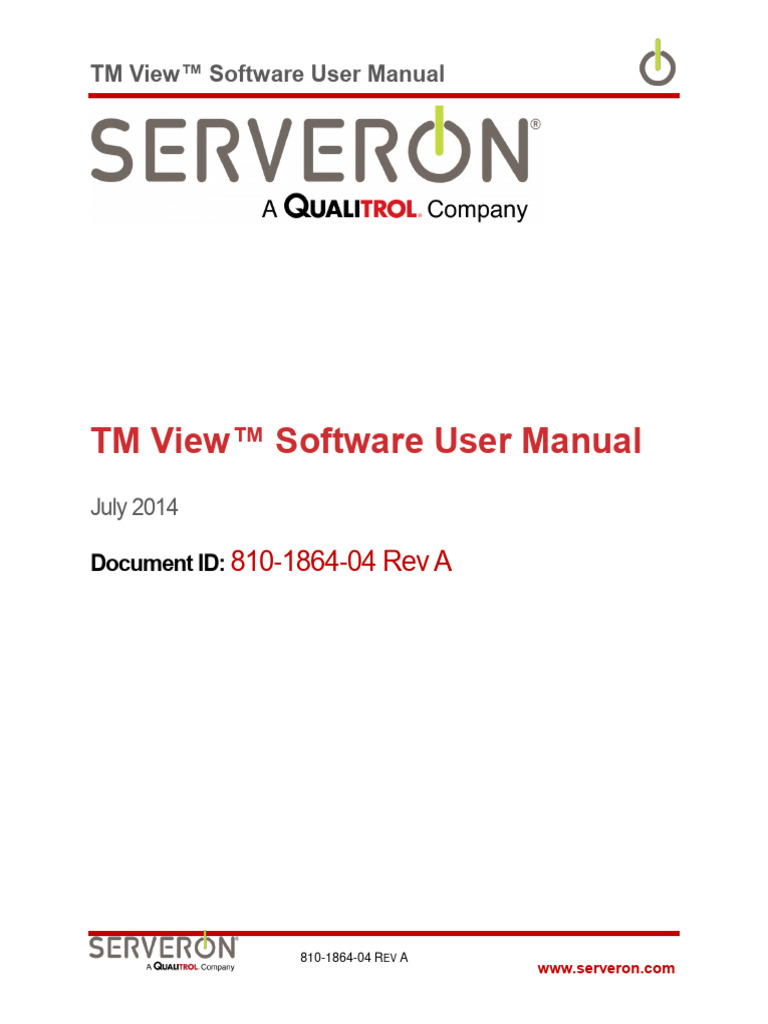 TM View Software User | PDF | Microsoft Sql Server | Microsoft Windows