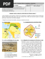 Évaluation sur la Révolution néolithique 6ème | PDF | Néolithique ...