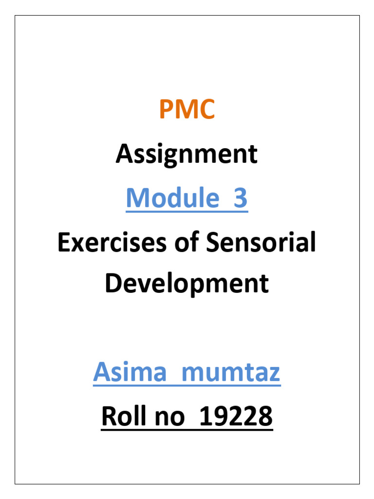 Module 3 Asima | PDF