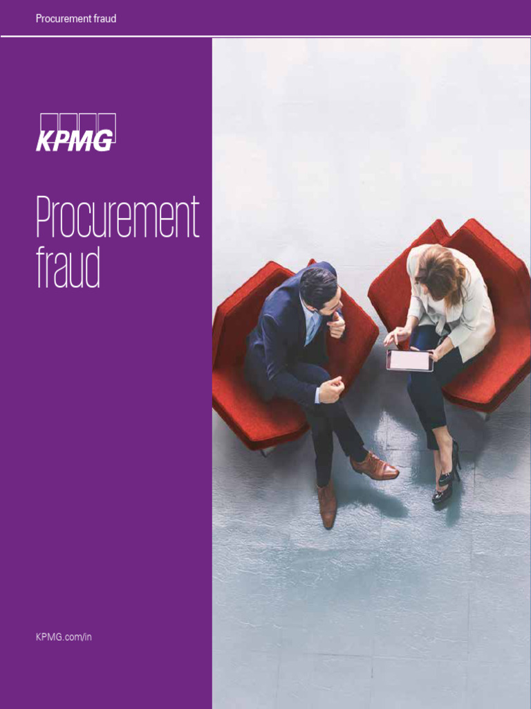 Procurement Fraud 18oct17 KPMG | PDF | Procurement | Business
