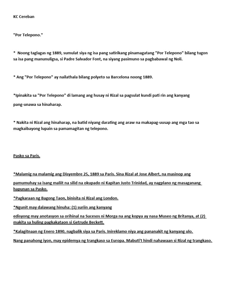 Telepono | PDF