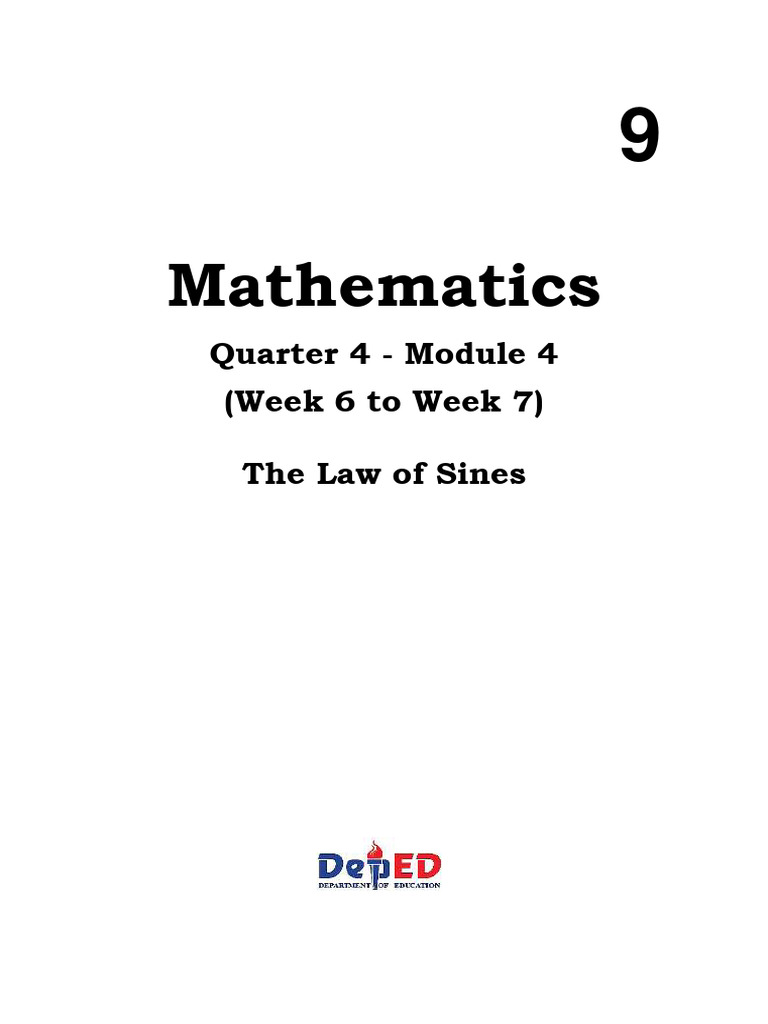 4 - Q4 Math | Download Free PDF | Triangle | Mathematics 4 - Q4 Math | Download Free PDF | Triangle | Mathematics