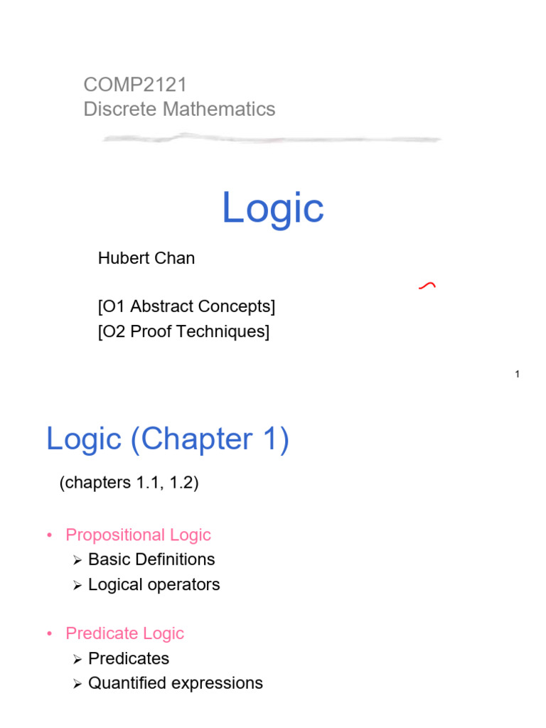 01 Logic | PDF | Logic | Proposition 01 Logic | PDF | Logic | Proposition