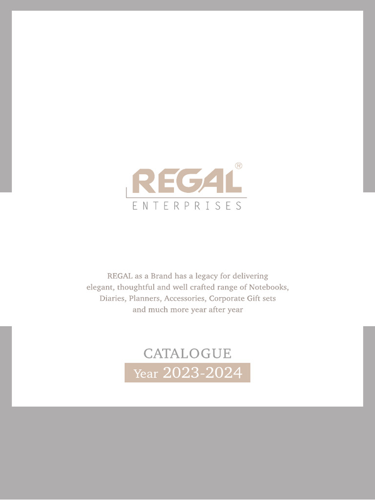 Regal Enterprises Catalogue - 2023-24 (Low Res) | PDF | Smartphone ...