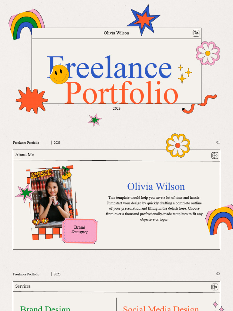 Olivia Wilson's 2023 Freelance Portfolio | PDF | Design | Writing