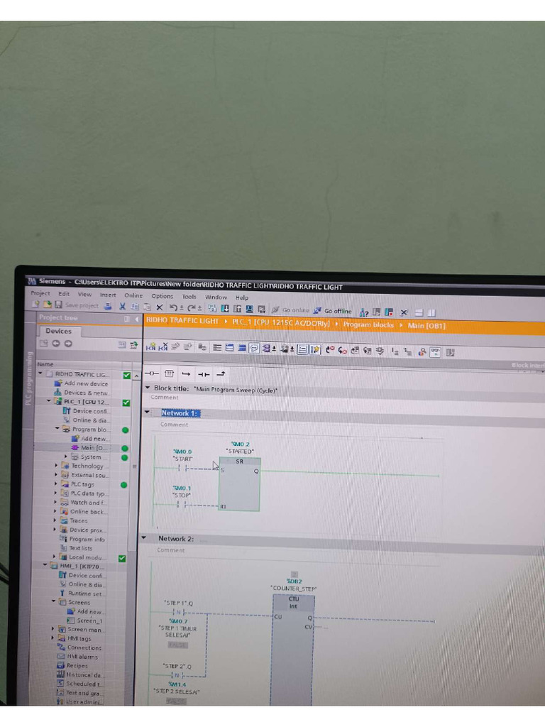 RANGKAIAN TRAFFIC LIGHT Job 5 Simpang 1,2,3 Ridho - Compressed | PDF RANGKAIAN TRAFFIC LIGHT Job 5 Simpang 1,2,3 Ridho - Compressed | PDF