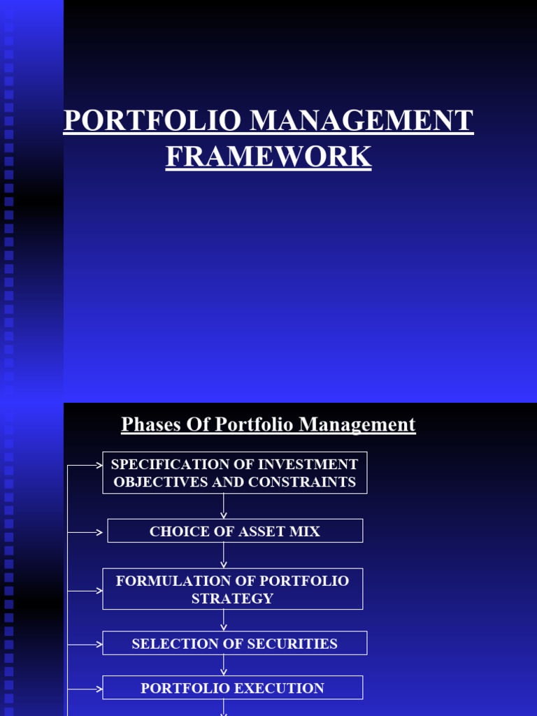 Portfolio Management Framework | Download Free PDF | Investing | Market ... Portfolio Management Framework | Download Free PDF | Investing | Market ...