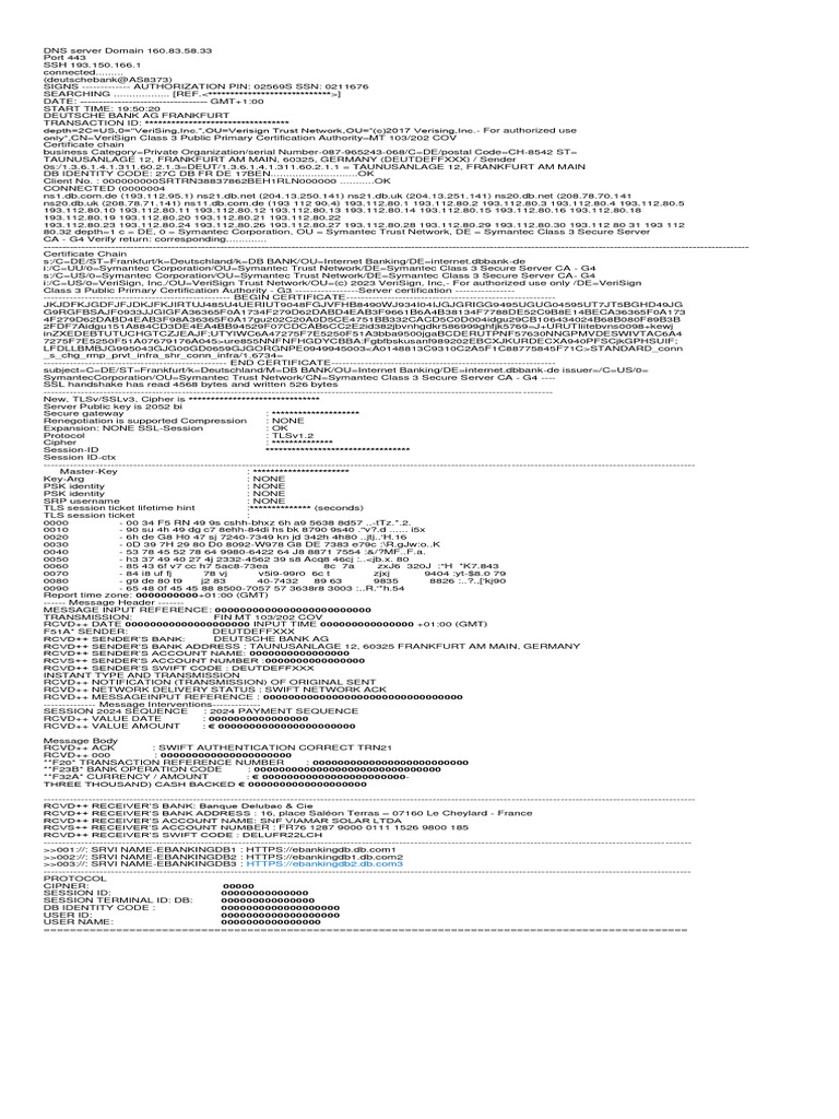 Format s2s | PDF | Transport Layer Security | Internet Standards