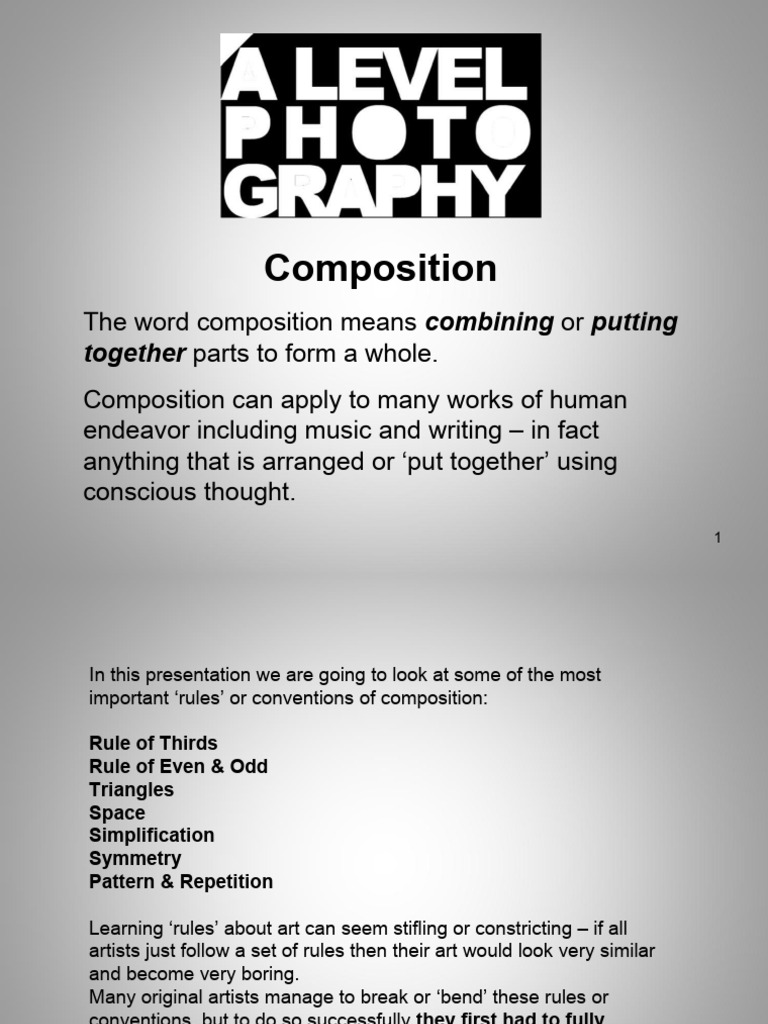Composition 1 - Rules of Composition-1 | PDF | Composition (Visual Arts ...