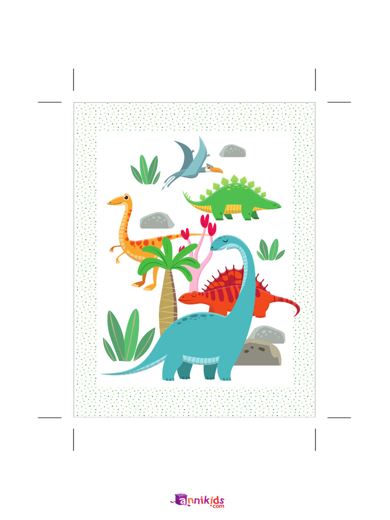 Printable Dino Poster | PDF