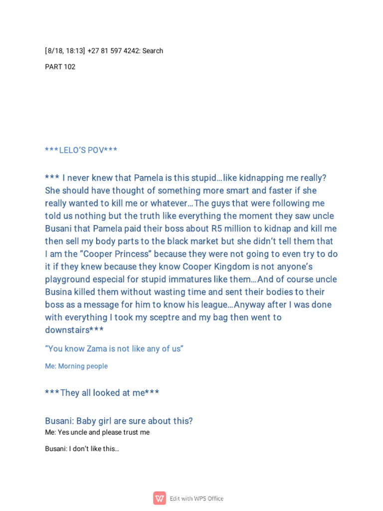 Wicked Stepmother Ss5 | PDF