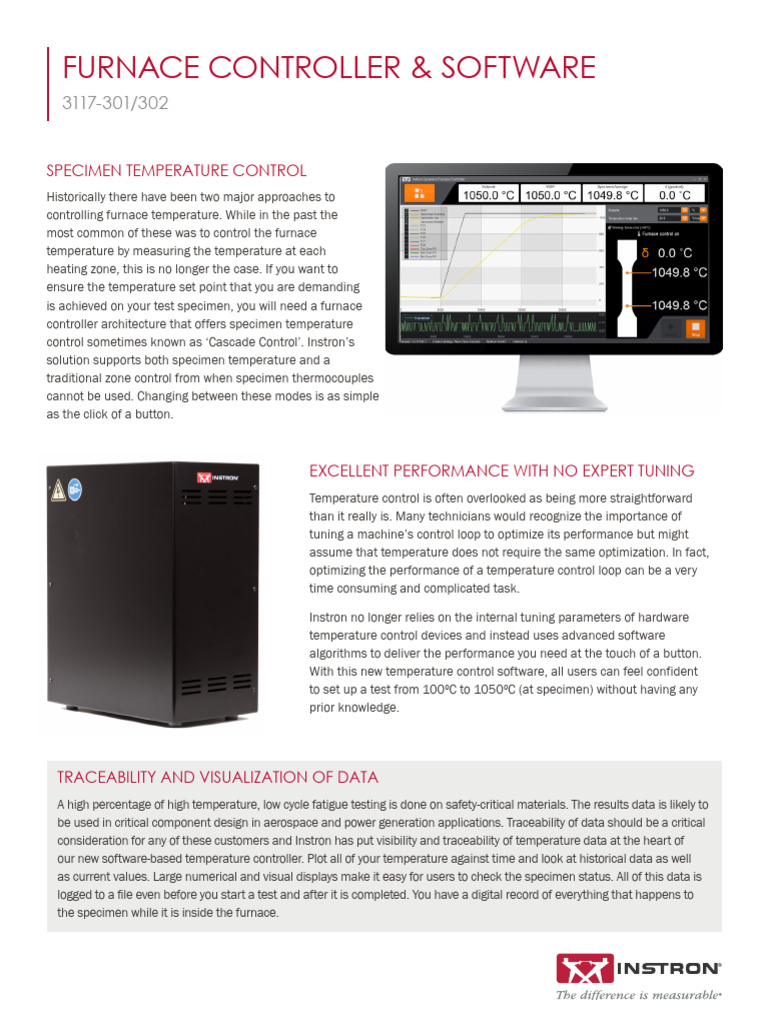 3117 301 LCF Furnace Controller | PDF | Thermocouple | Program Optimization
