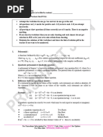 Further Math - A Level - Roots of Polynomials - Notes & Worksheet | PDF ...