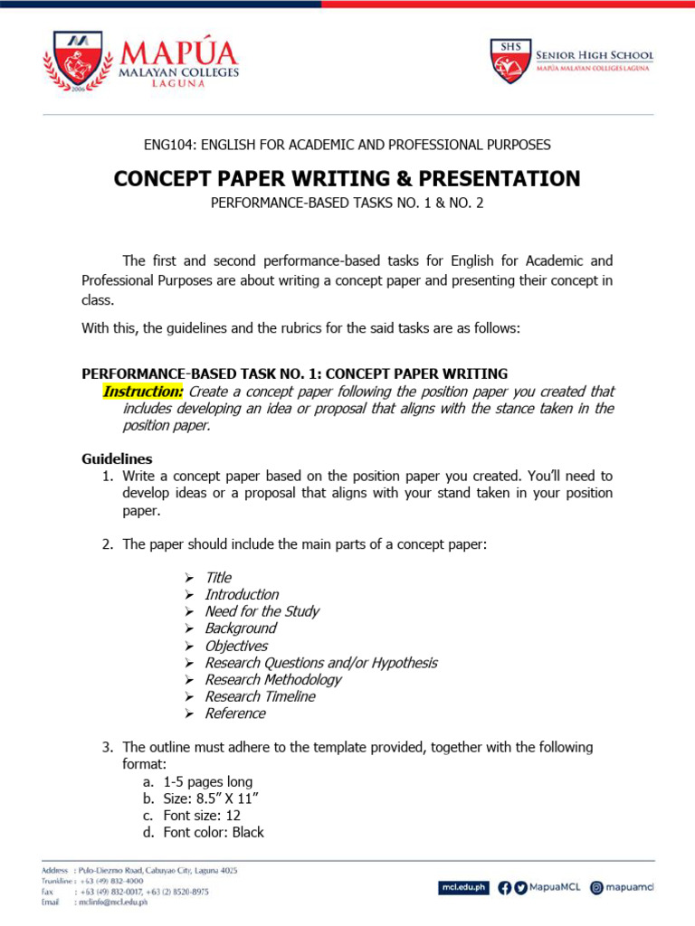 Eng104 - Performance-Based Tasks 1&2 | PDF | Essays | Apa Style