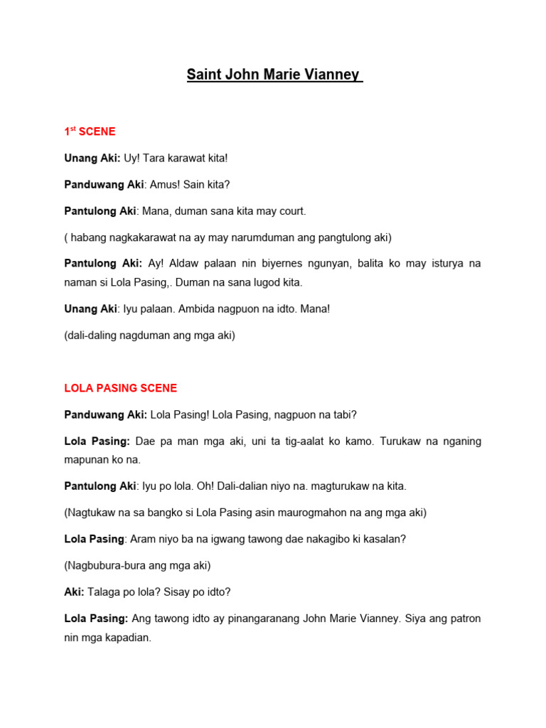 Saint John Marie Vianney | PDF