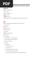 Minecraft Bedrock Achievements - Sheet1 | PDF | Minecraft