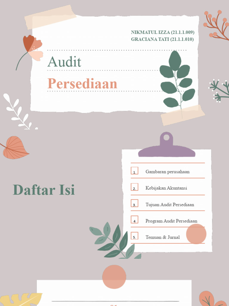 Audit Ii - Persediaan | PDF