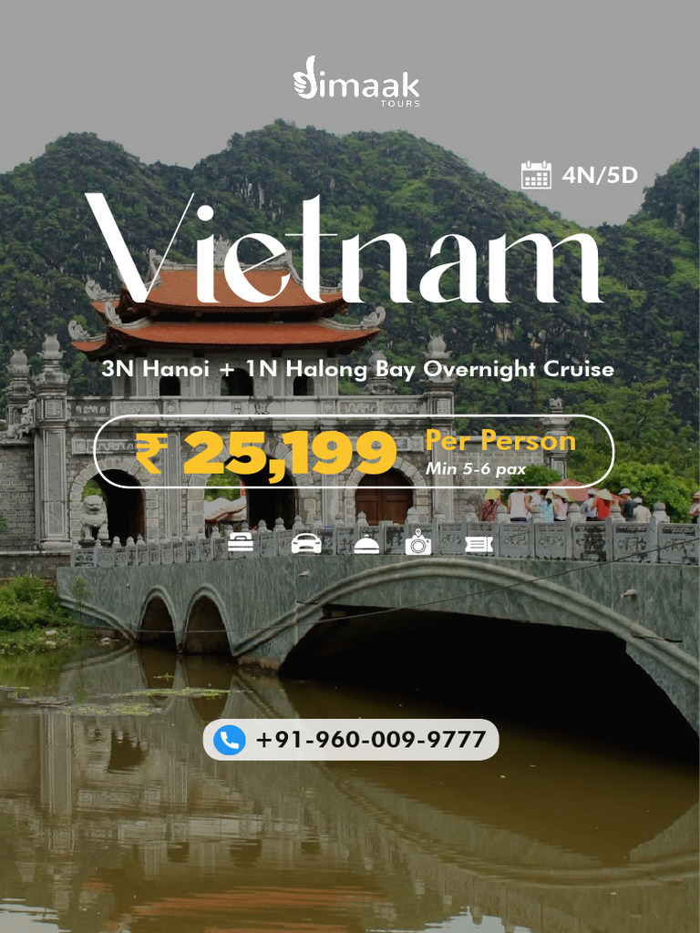 4N-5D - Package - 01 | PDF | Hanoi | Hospitality Industry