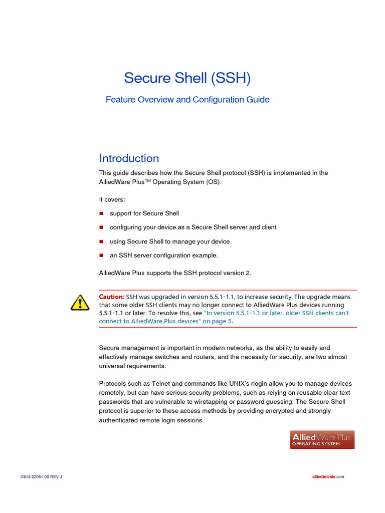 SSH Config ForLinux Guide | PDF | Secure Shell | Cryptography