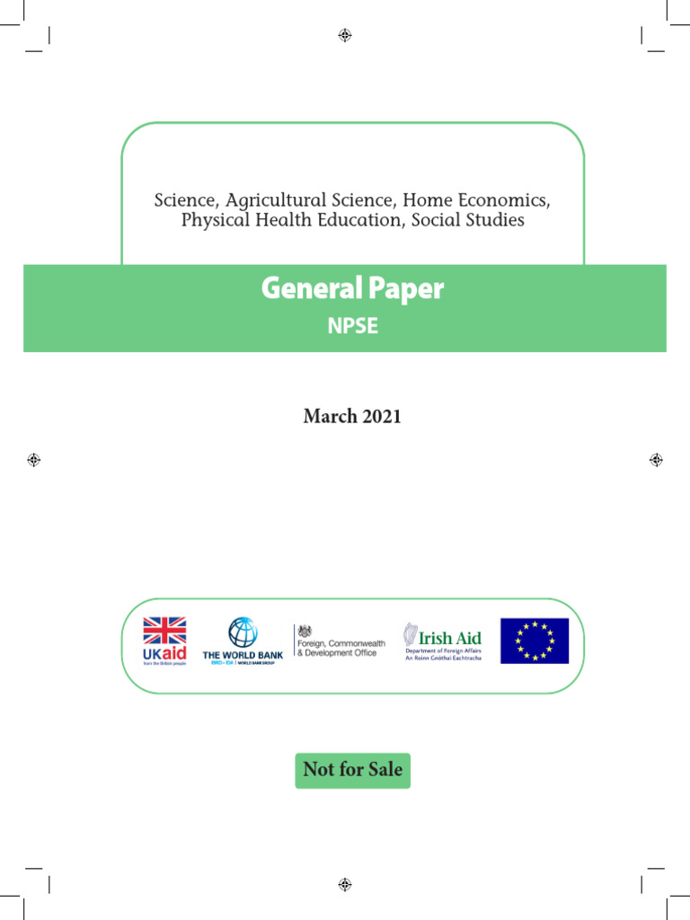 General Paper Class 6 21.12.2021 | PDF | Foods | Cooking