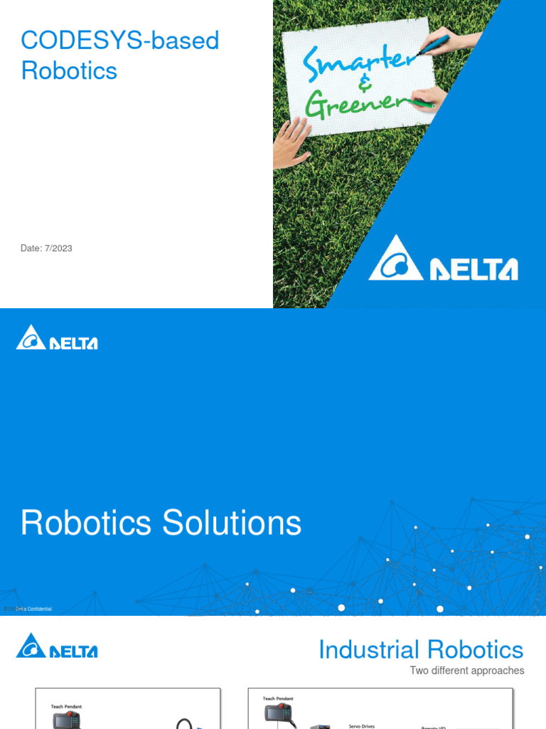 Delta CODESYS-based Robotics 20230704 | PDF | Programmable Logic ...