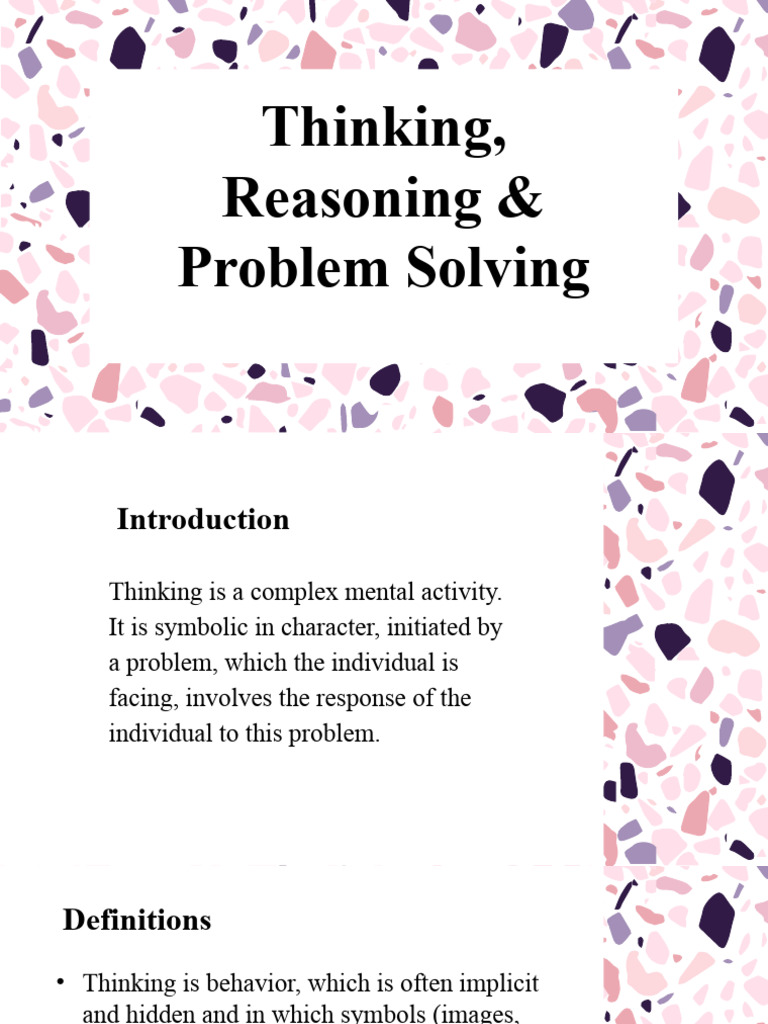 Thinking, Reasoning | PDF | Thought | Planets