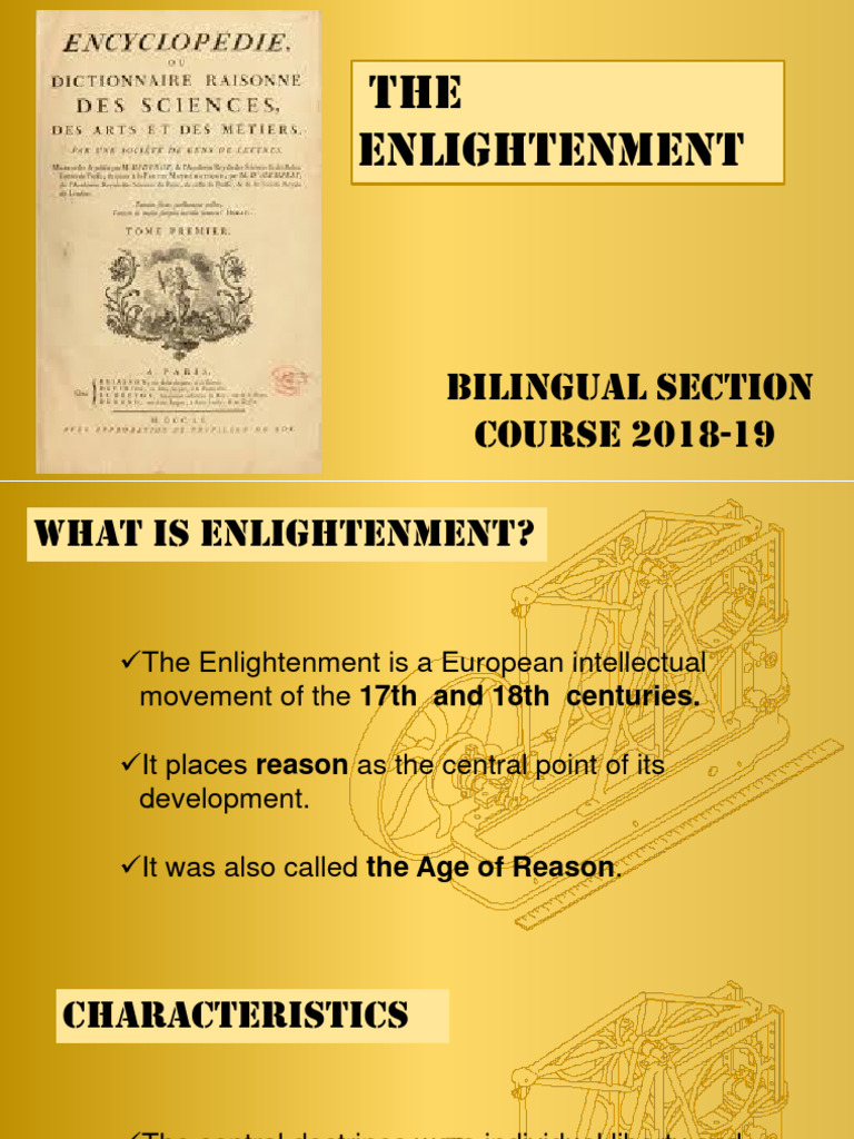 Enlightenment Power Point | PDF