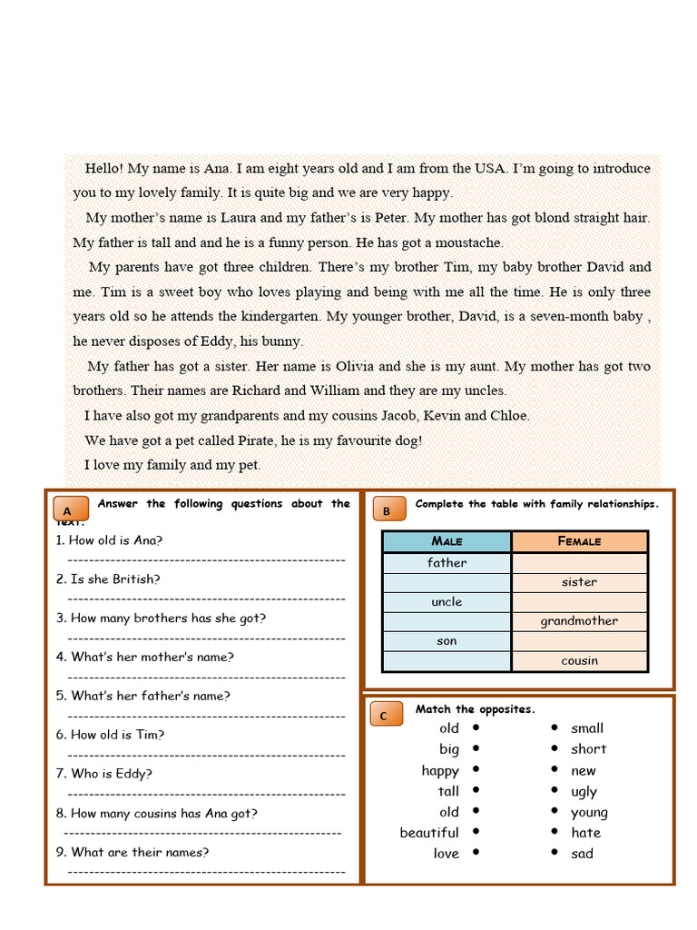 6th Grade Exam 2 2023 | PDF