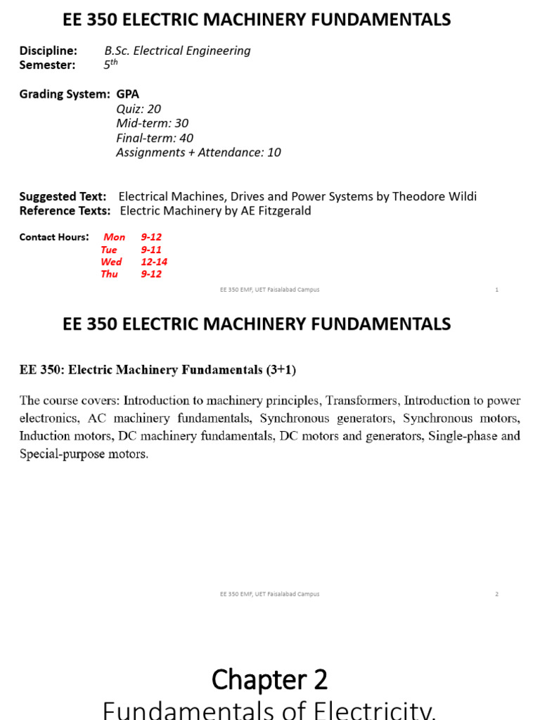 EMF-Chap 2 | PDF | Electromagnetic Induction | Physical Sciences