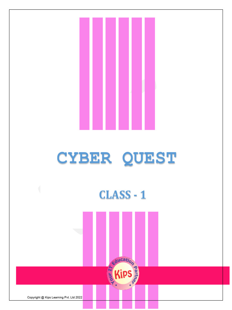 Answer Keys - Cyber Quest - Book 1-5 | PDF | Computer Data Storage ...