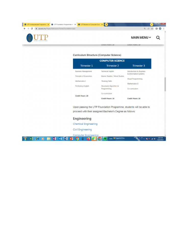 UTP Foundation Modules | PDF