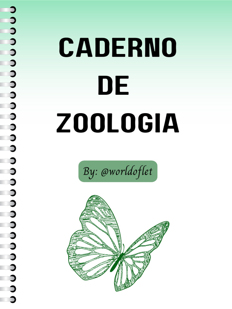 Caderno de Zoologia | PDF