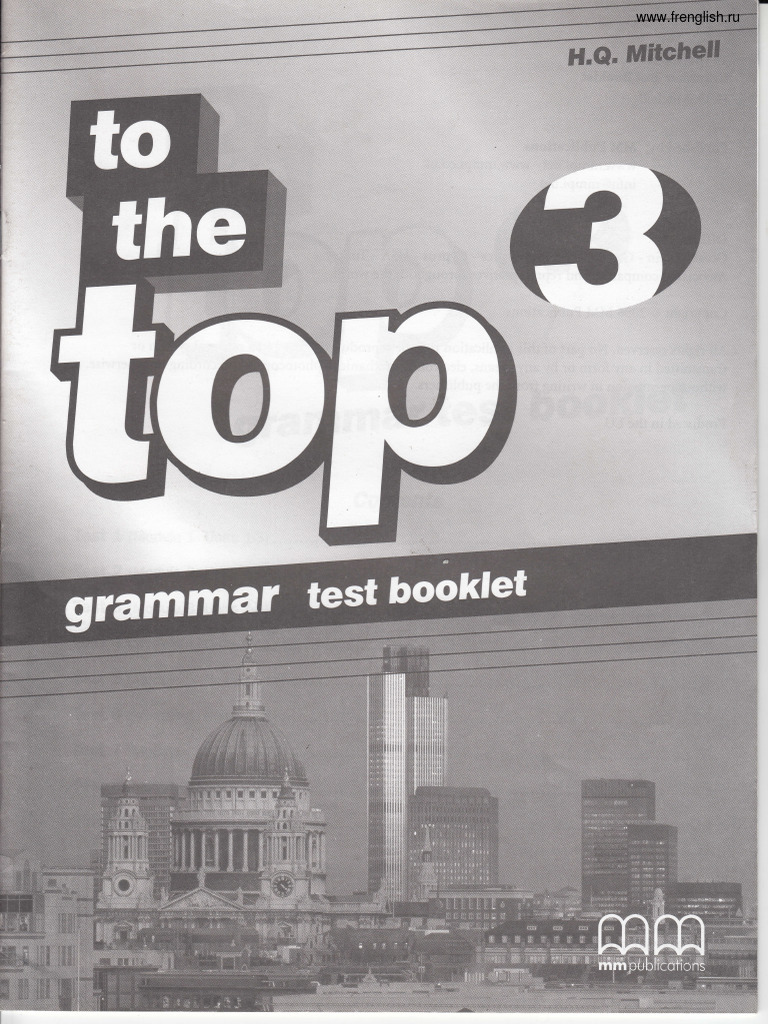 Top Grammar Level 3 Test Booklet | PDF