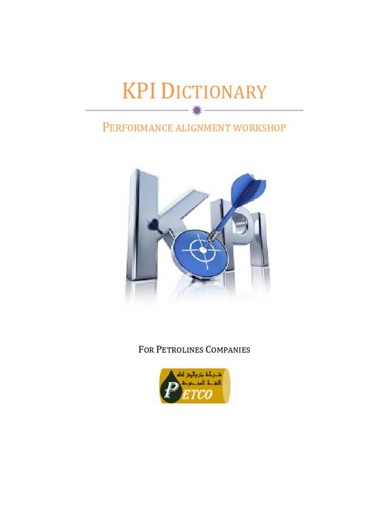 KPI Dictionary for Petrolines Companies | PDF | Net Present Value ...