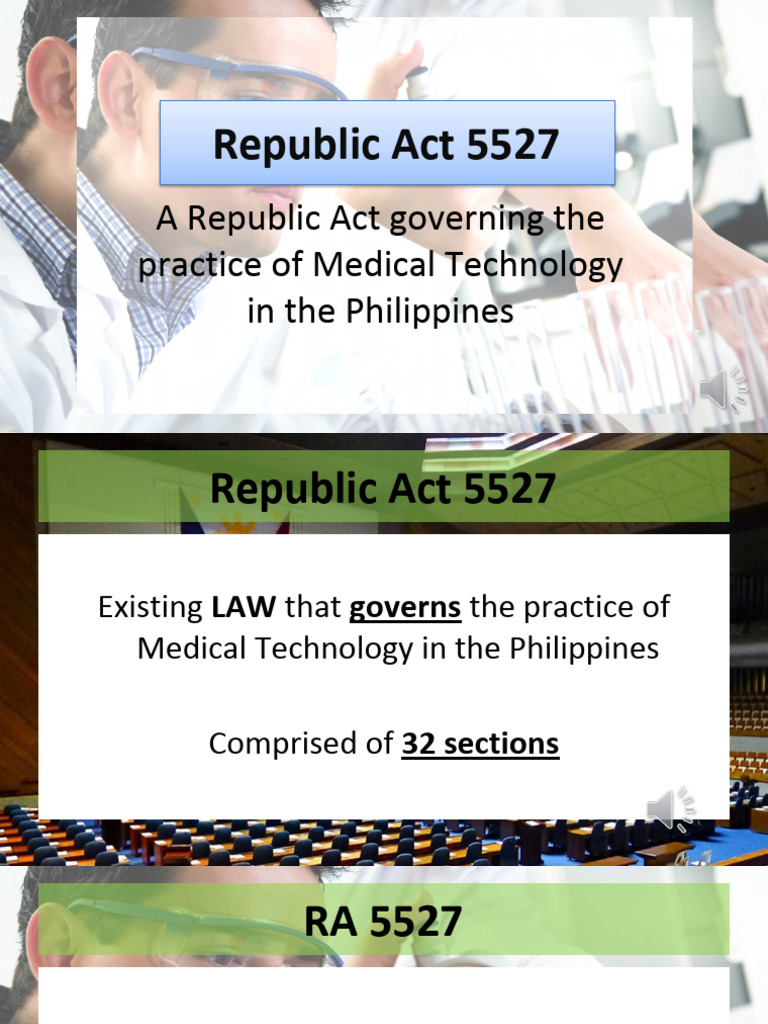 Ra No. 5527 | PDF | Health Care | Medicine