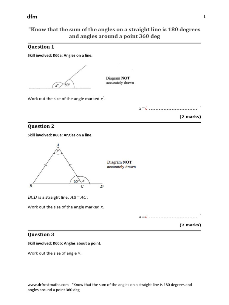 Geometry Practice for Students | PDF | Elementary Mathematics ...