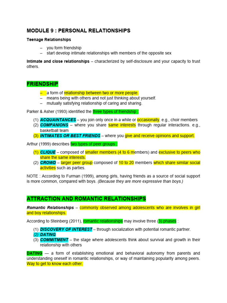 Perdev Reviewer Finals | PDF | Parenting | Adolescence