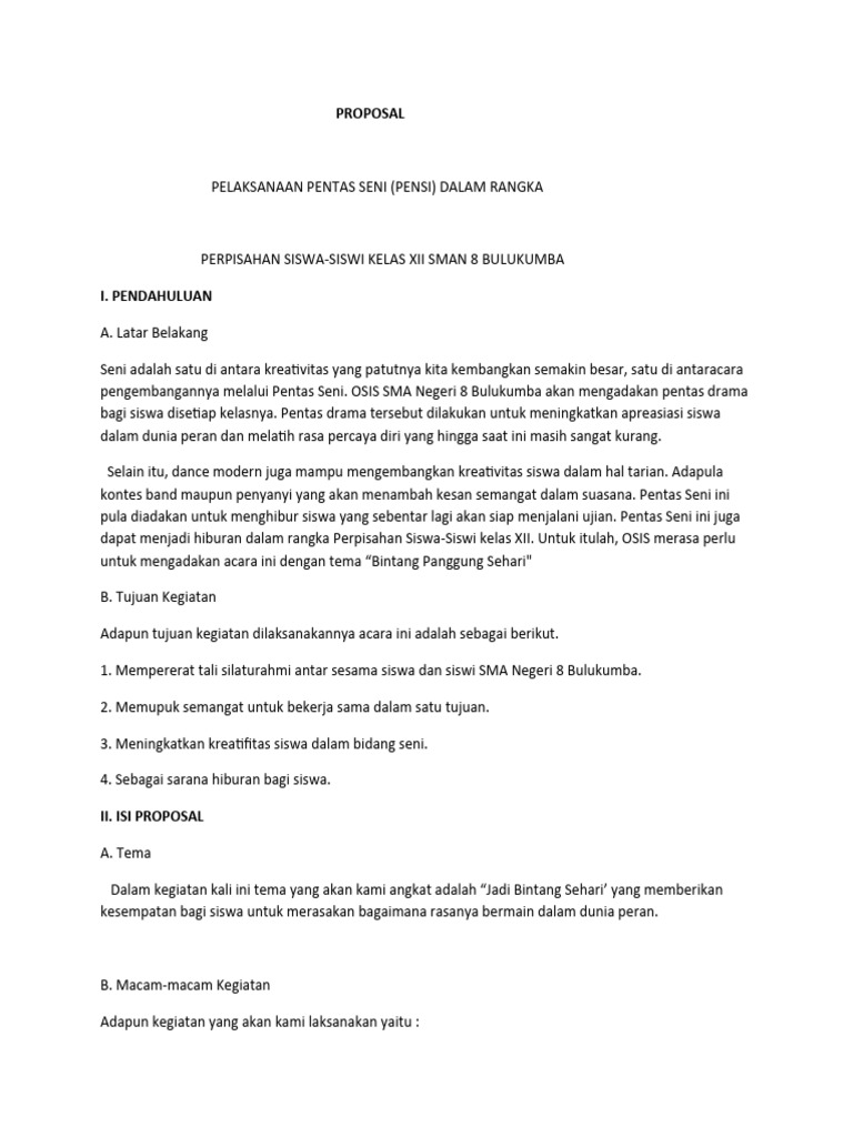 Proposal Wps Office | PDF | Seni