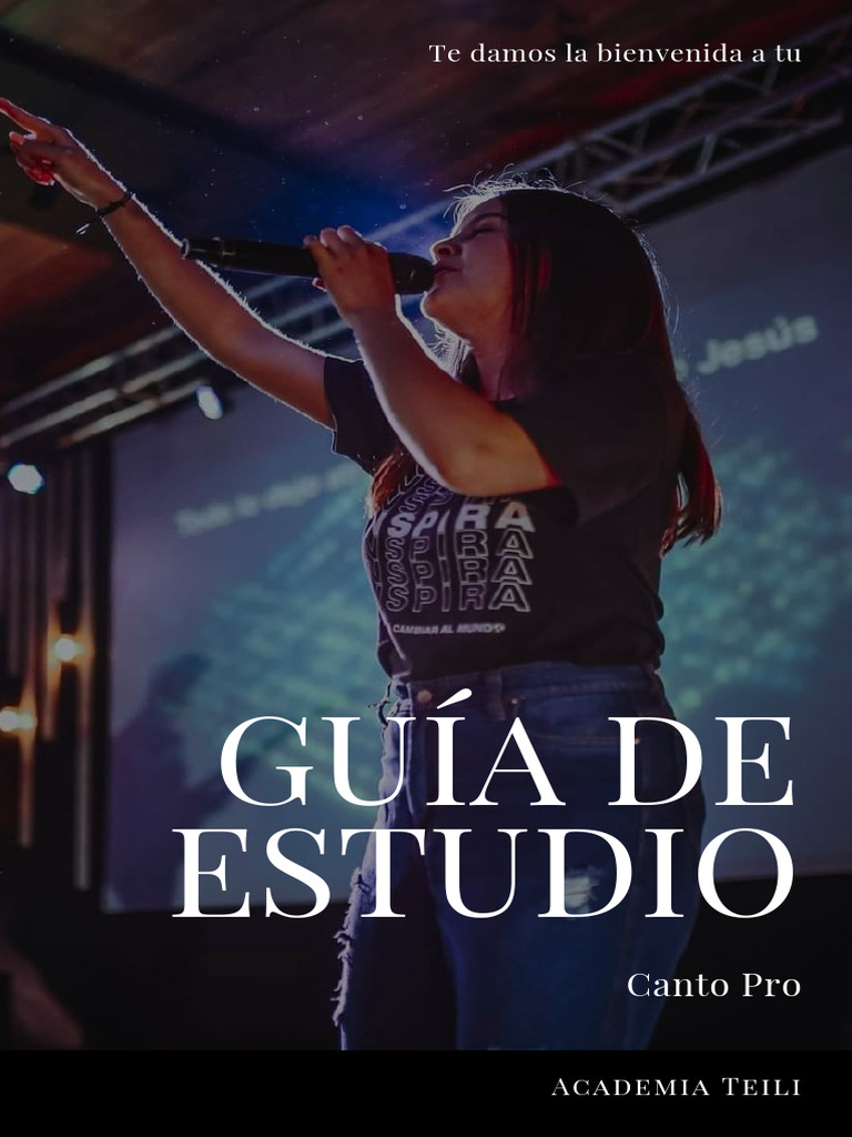 Gui a+de+estudio+Canto+pro+Actualizada+2.0 | PDF | Canto