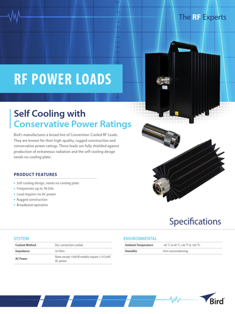 Convection-Cooled-RF-Power-Loads | PDF | Electrical Engineering | Radio ...