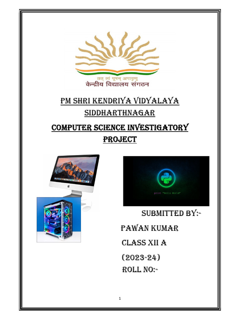 Pawan Report | PDF | User (Computing) | Computer File