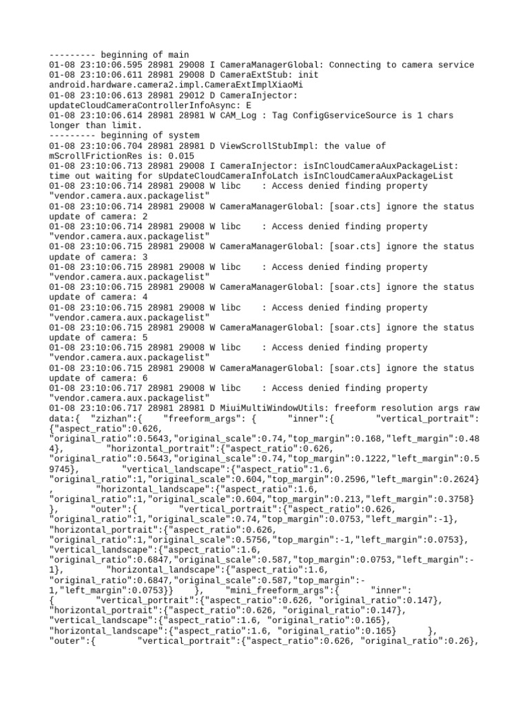 Log Cat 1704730206523 | PDF