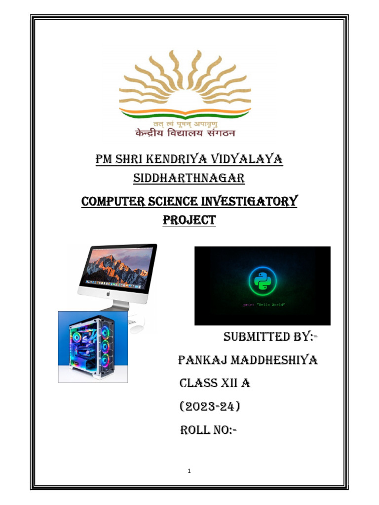 Pankaj Maddheshiya Report | PDF | Databases | Sql
