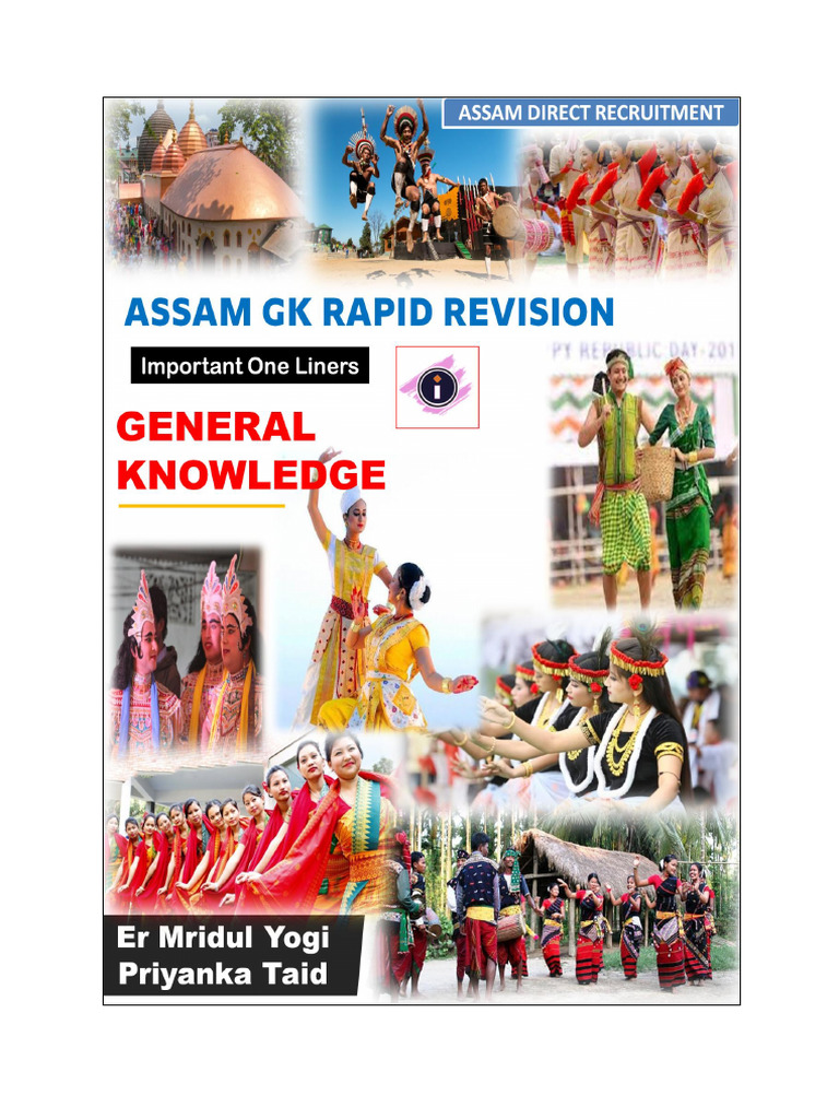 Assam GK Rapid Revision - Study - Insight | PDF