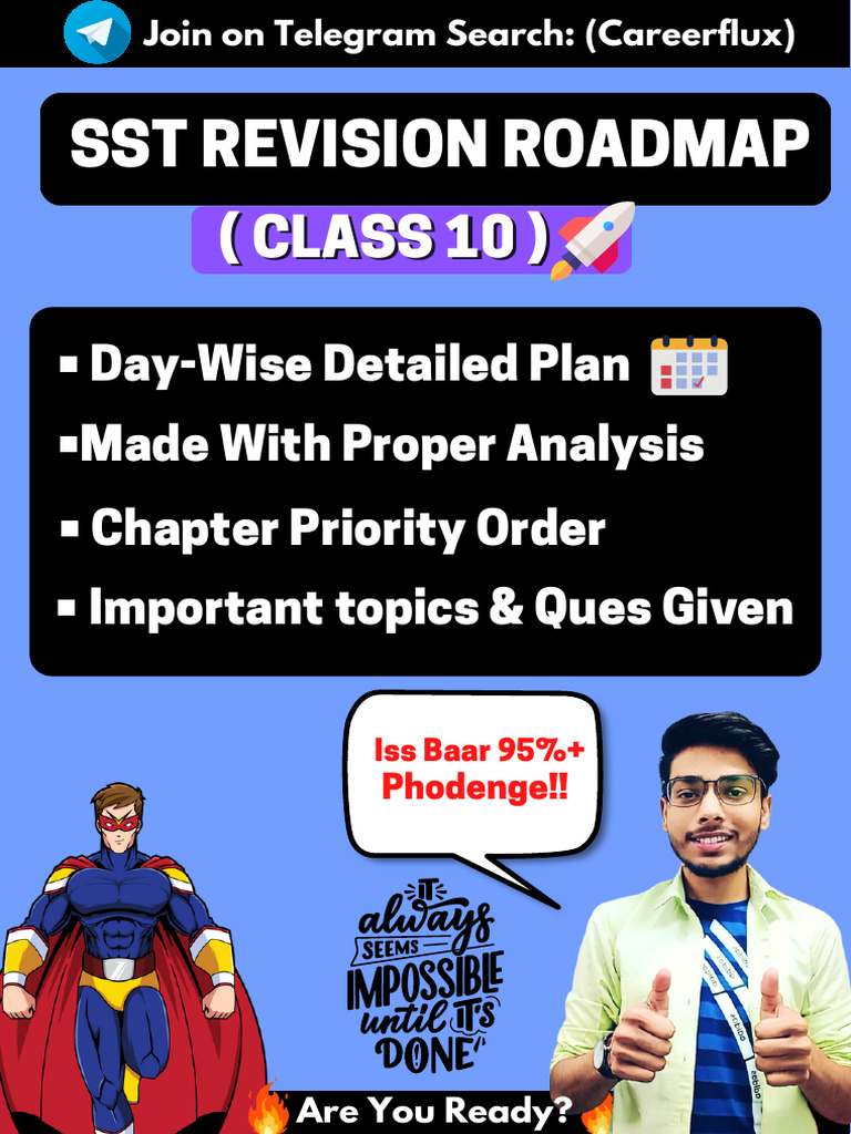 Class 10 SST Revision Plan | PDF | Science & Mathematics
