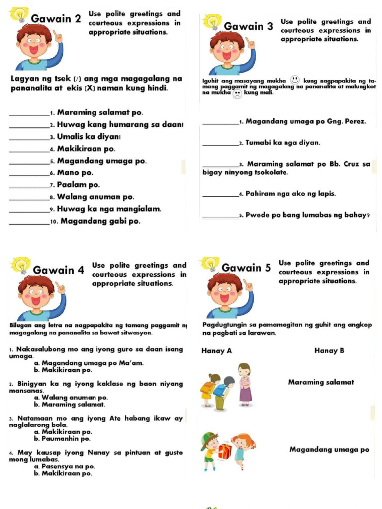 Kinder Worksheet Jan 8 2024 | PDF