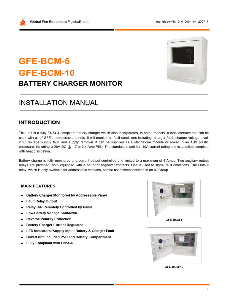 BCM5 BCM10 Boxed Manual | PDF | Battery Charger | Relay