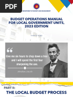 Lbe Form 5a Lbac Form 3 Budget | PDF