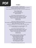 The Man by Taylor Swift Lyrics | PDF