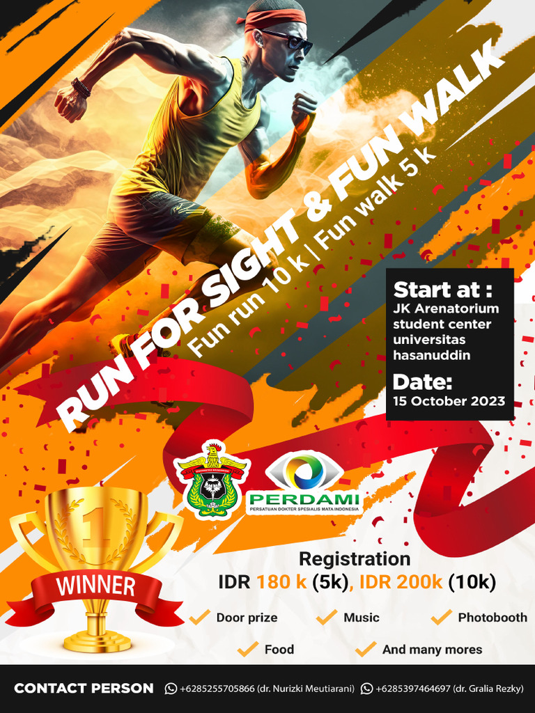 Rev1 POSTER Run For Sight & Fun Walk OK | PDF